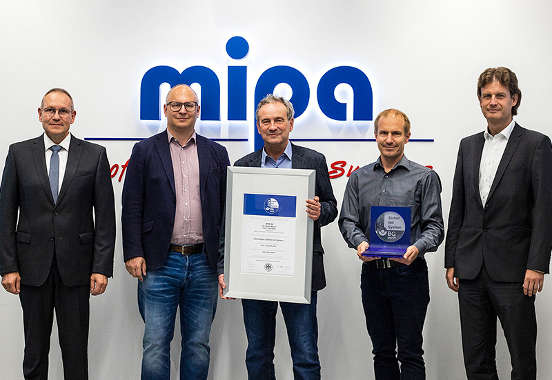 MIPA erhält Gütesiegel „Sicher mit System“: MIPA SE